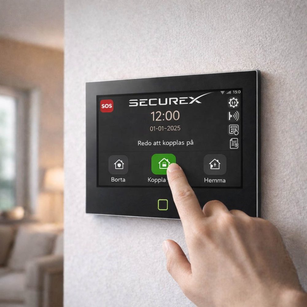 SecureX Connect Pro Central with touchscreen - Swedish version with 4G ...